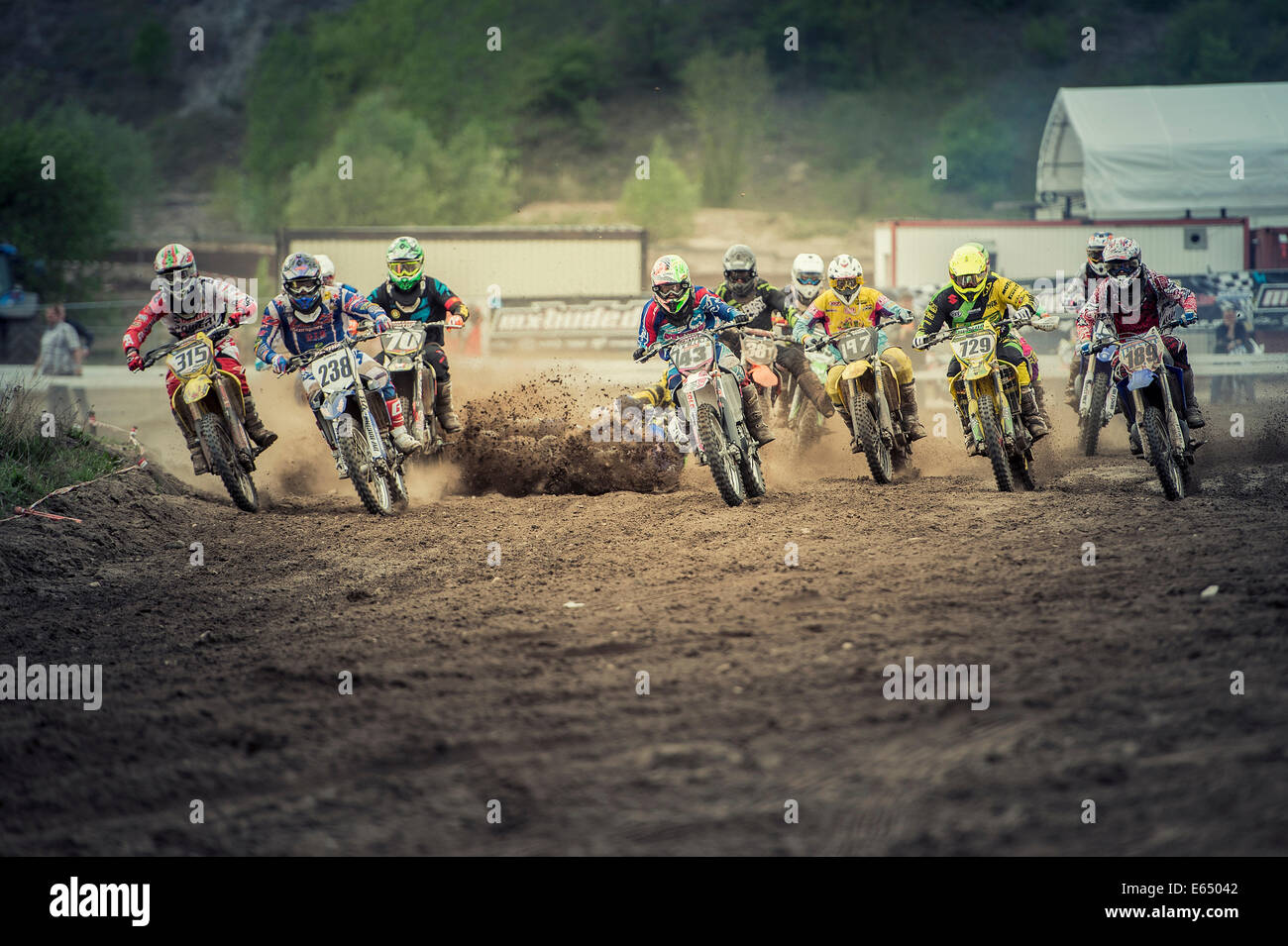 Motocross race day hi-res stock photography and images - Alamy
