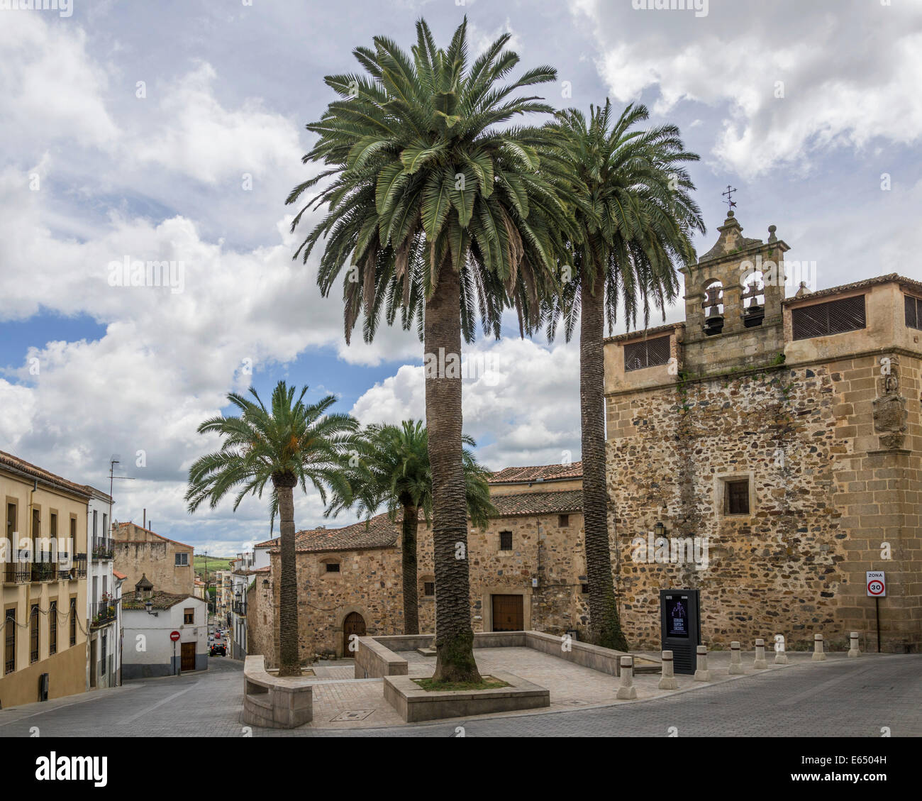 Caceres spain old town hi-res stock photography and images - Alamy