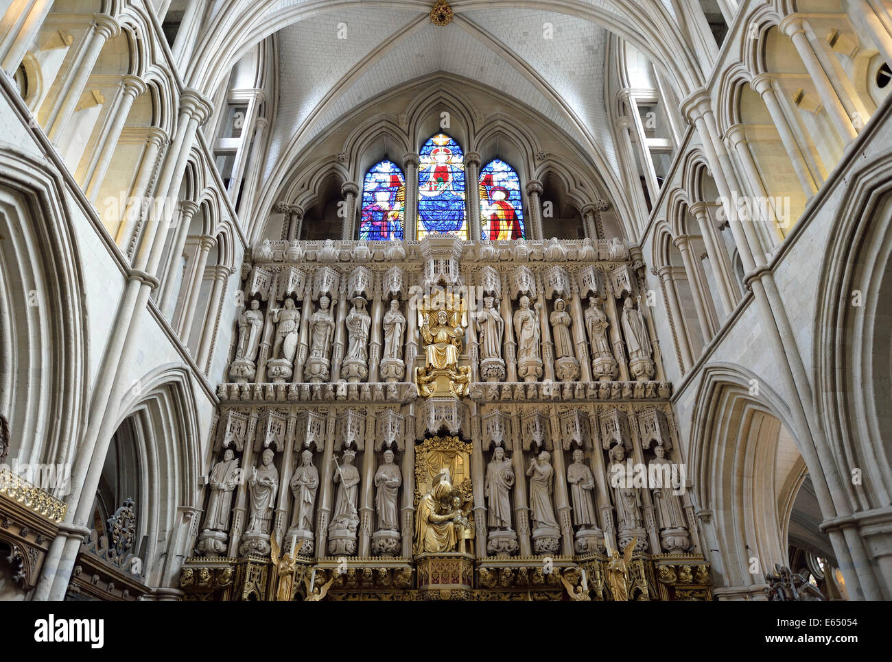 High altar of the cathedral hi-res stock photography and images - Alamy
