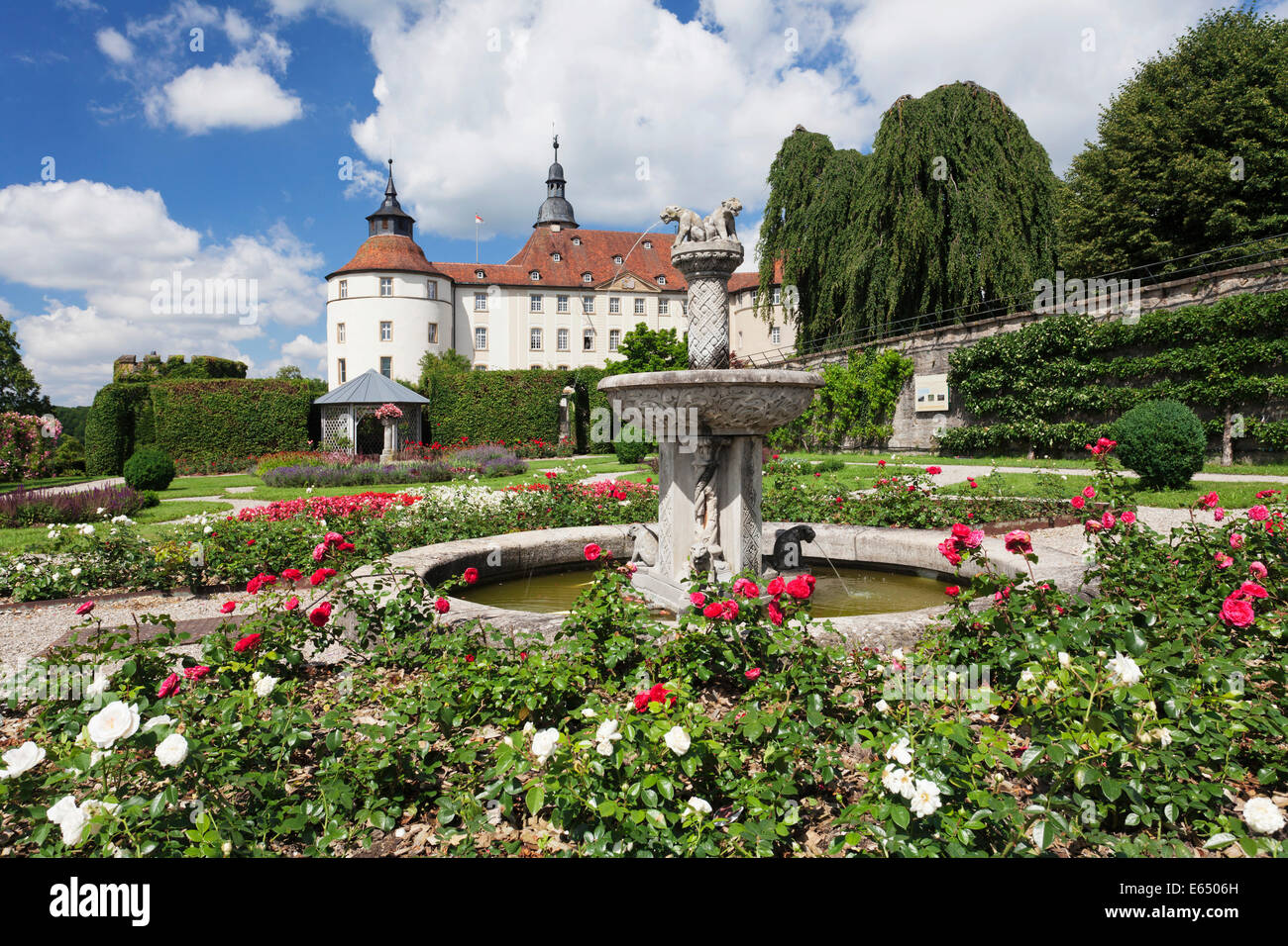 Langenburg Castle Hohenlohe Germany High Resolution Stock Photography ...