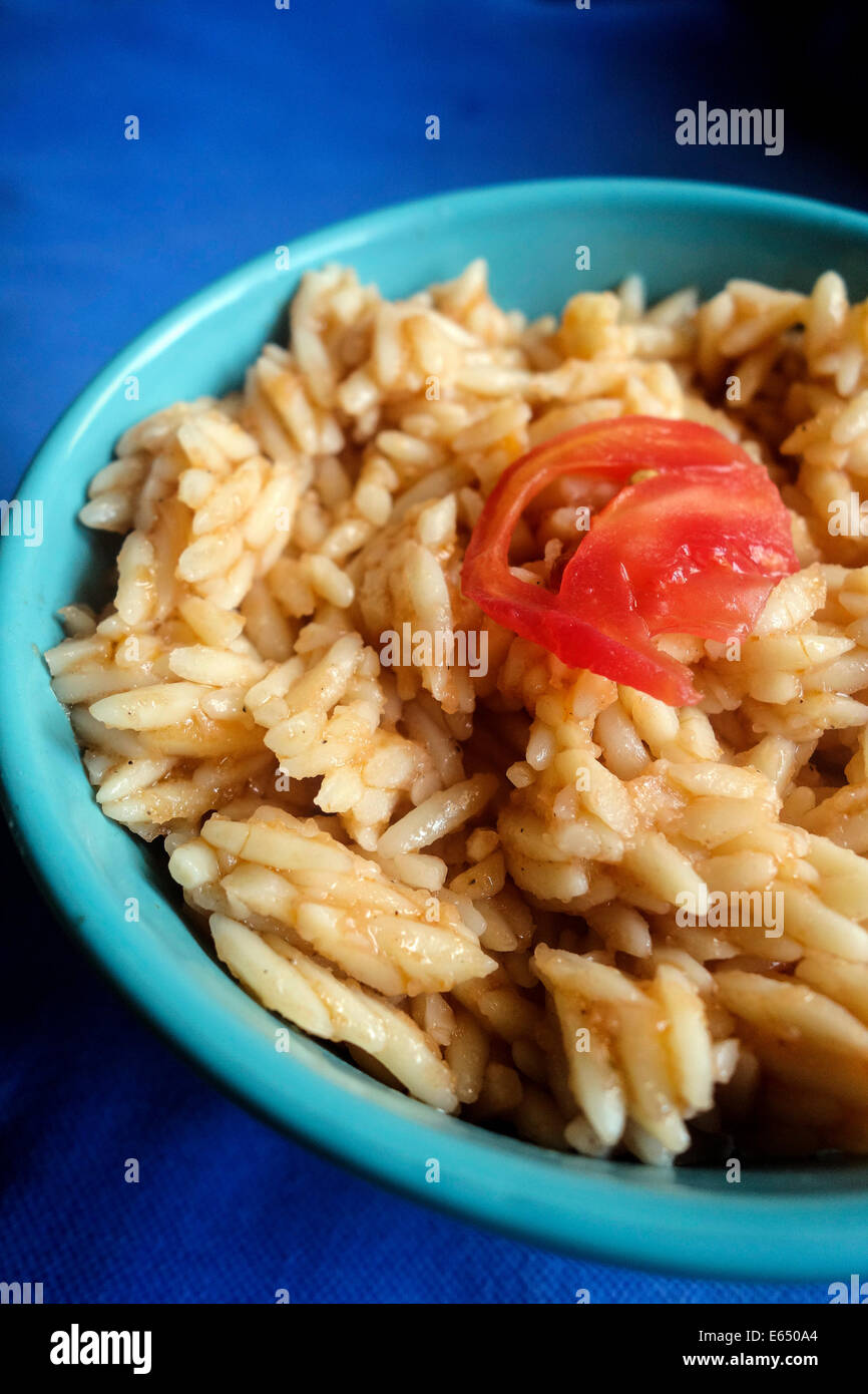 Small Rice Looks Like Pasta
