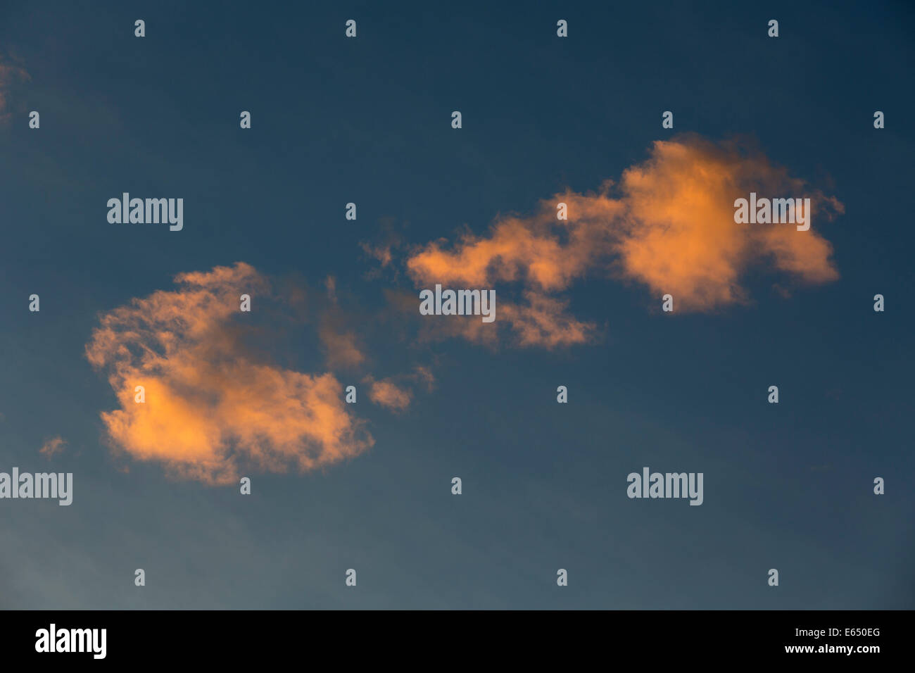 Weather Altocumulus Sunset High Resolution Stock Photography and Images ...