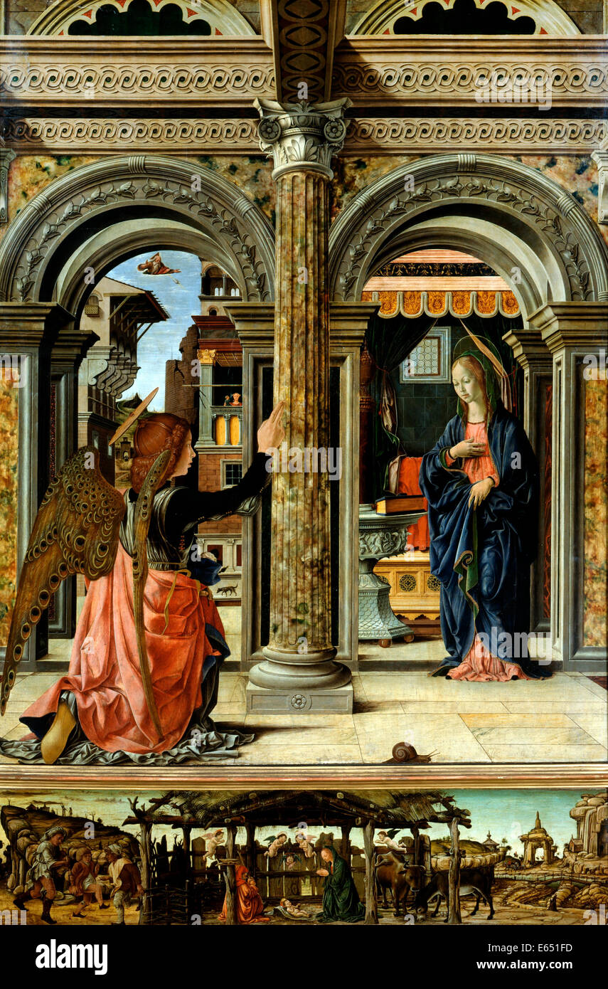 The Annunciation Painting High Resolution Stock Photography and Images - Alamy