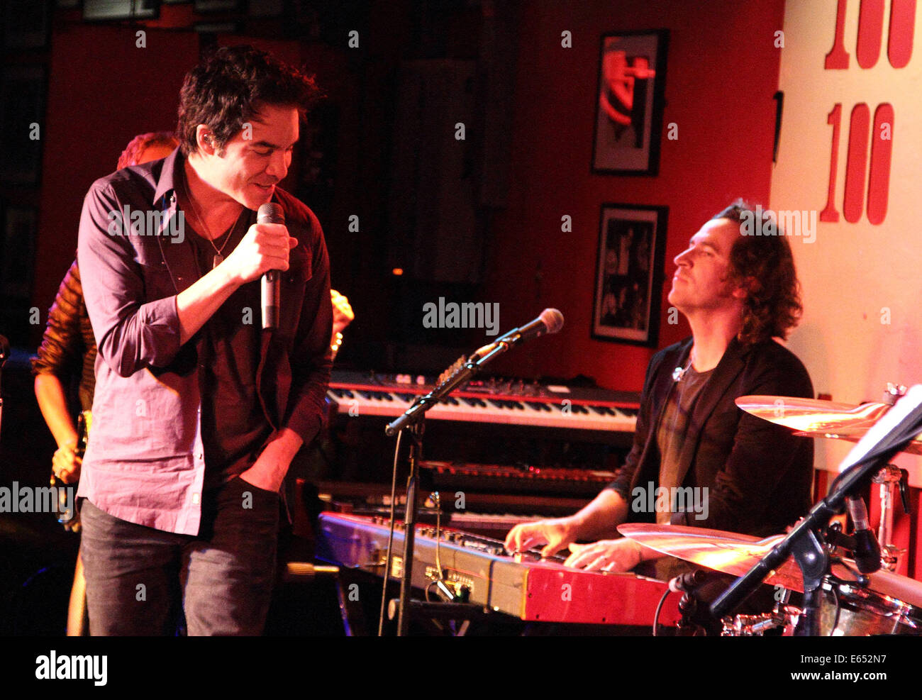London, UK. 14th Aug, 2014. Grammy award winning American rock band ...