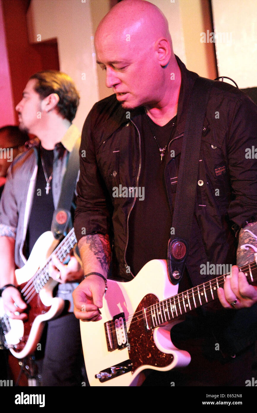 London, UK. 14th Aug, 2014. Grammy award winning American rock band ...