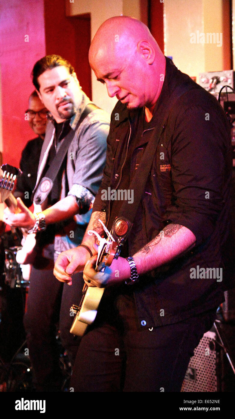 London, UK. 14th Aug, 2014. Grammy award winning American rock band ...