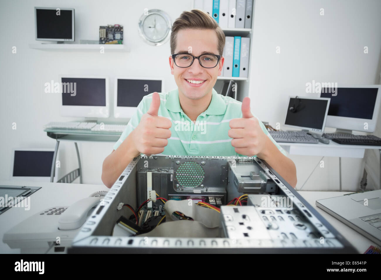 Computer motherboard showing cpu hi-res stock photography and images ...