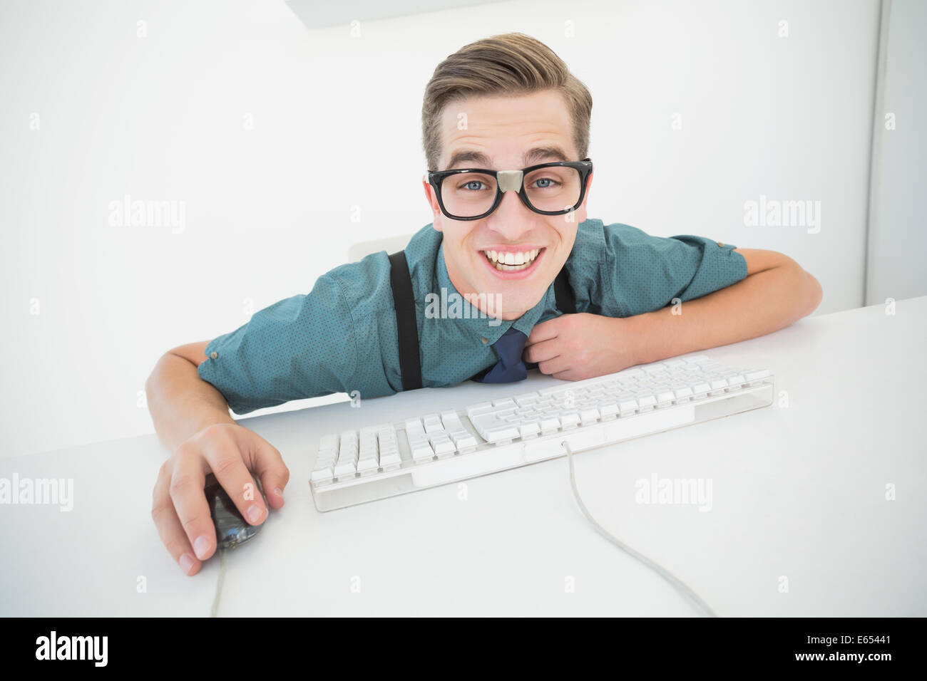 Cool nerdy hi-res stock photography and images - Alamy