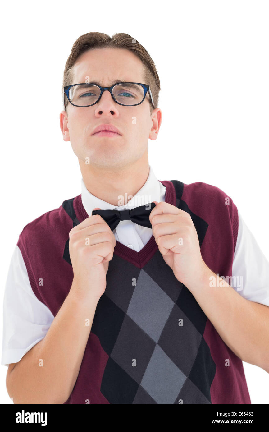 Fixing bow tie hi-res stock photography and images - Alamy