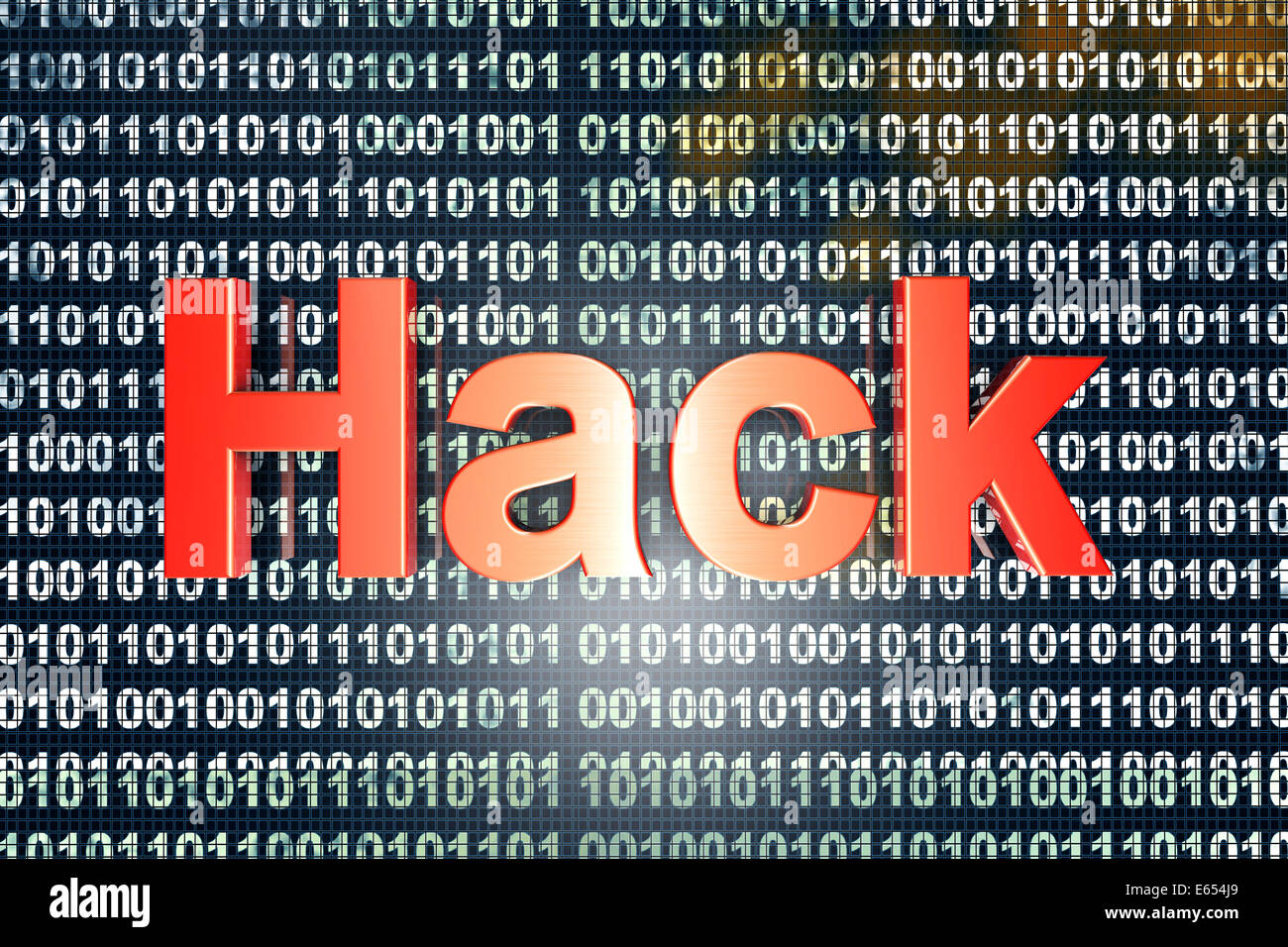 Hacking and digital code Stock Photo - Alamy