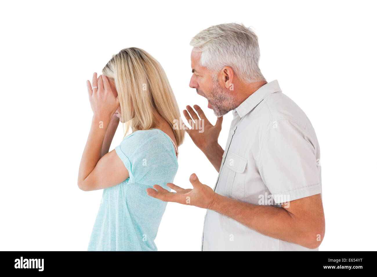 Mature wife angry husband hi-res stock photography and images - Alamy