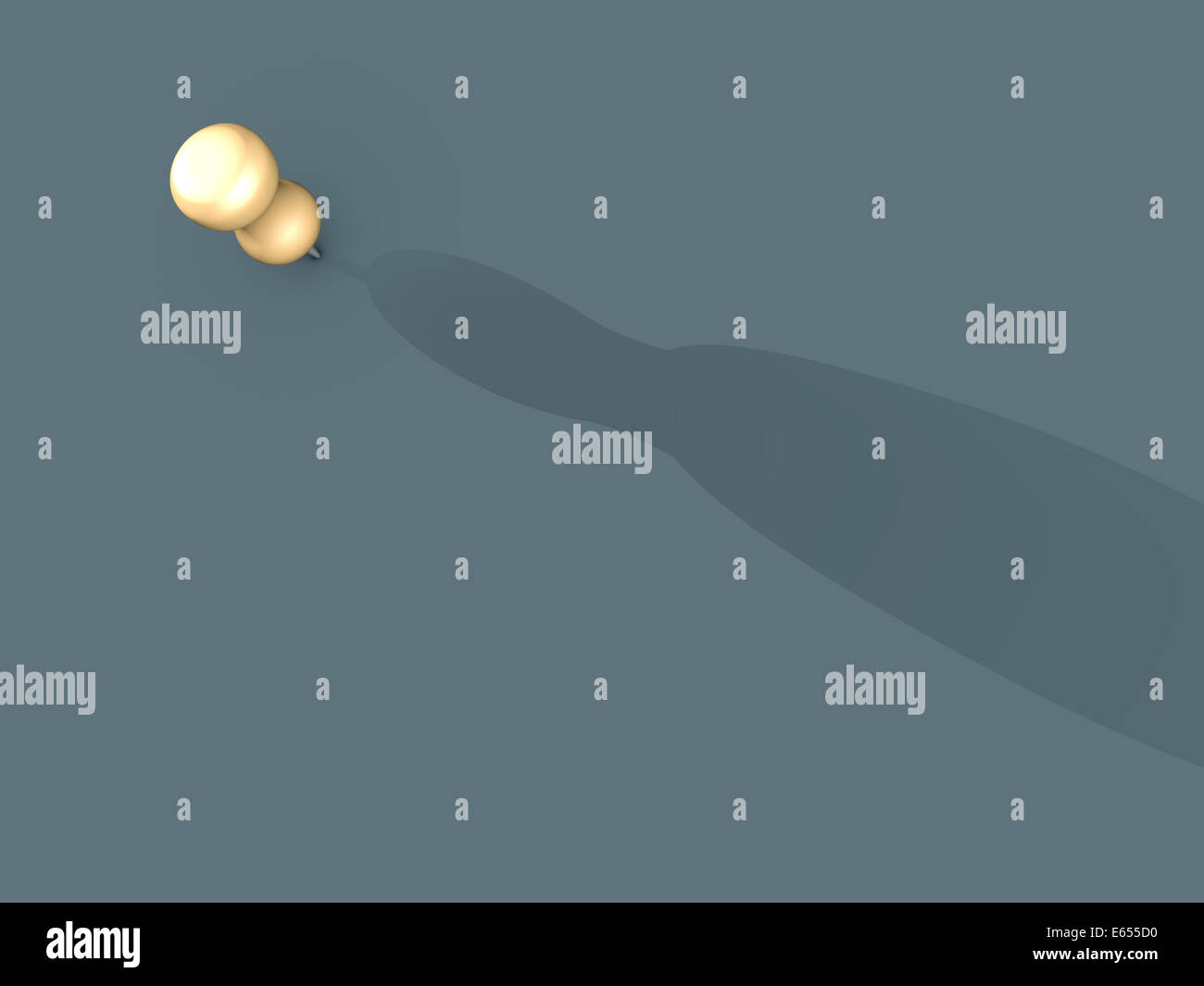 A single sticked pin Stock Photo - Alamy