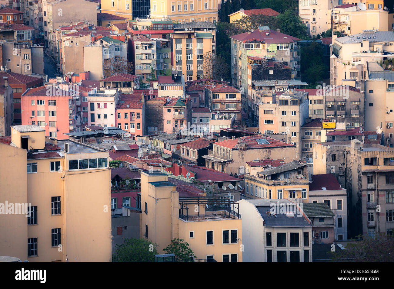 Istanbul urban view, Turkey Stock Photo - Alamy