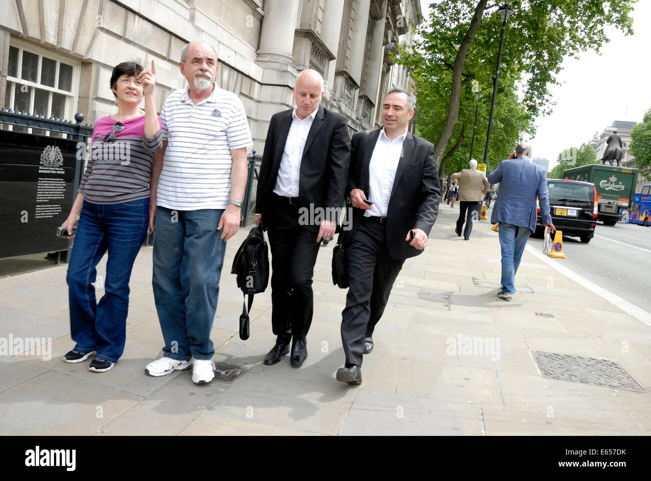 London, England, UK. People in Whitehall Stock Photo - Alamy