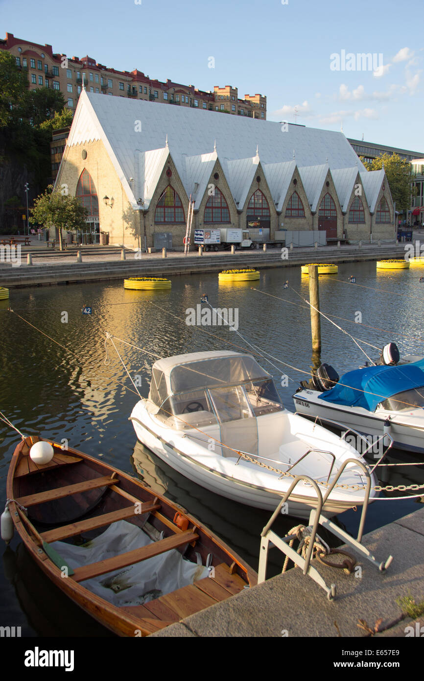 The Feskekorka (fish church) in Gothenburg Stock Photo - Alamy