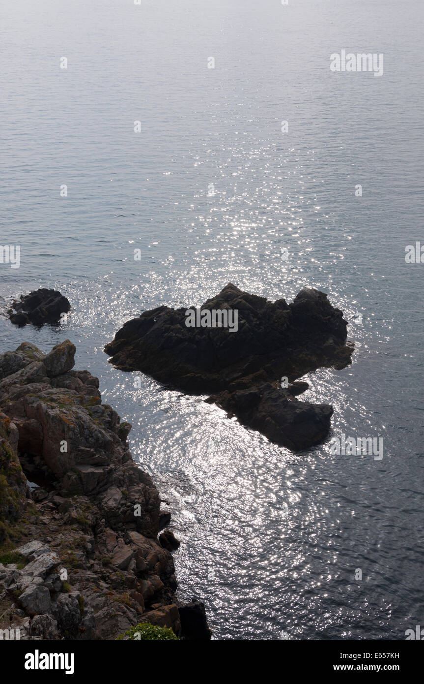 Havelet Bay, St Peter Port, Guernsey, Channel Islands, UK Stock Photo ...