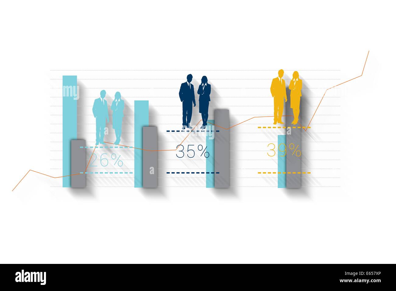 Blue Infographic High Resolution Stock Photography and Images - Alamy