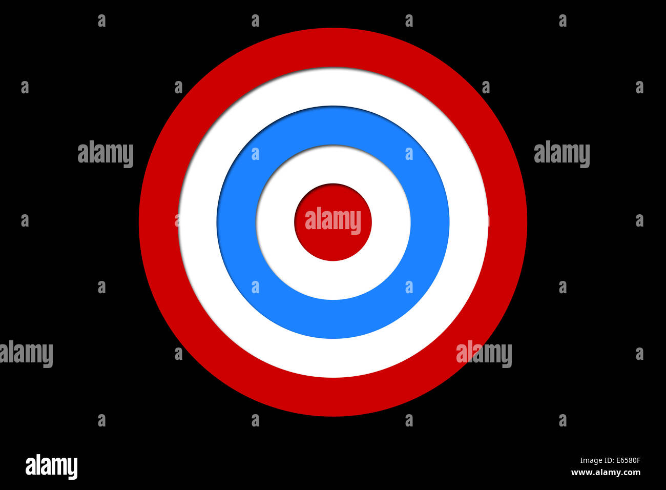 Blue target hi-res stock photography and images - Alamy