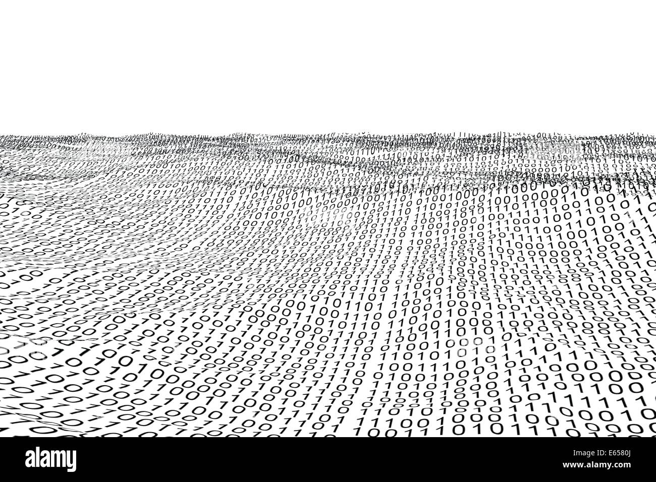 Binary code background illustration hi-res stock photography and images ...
