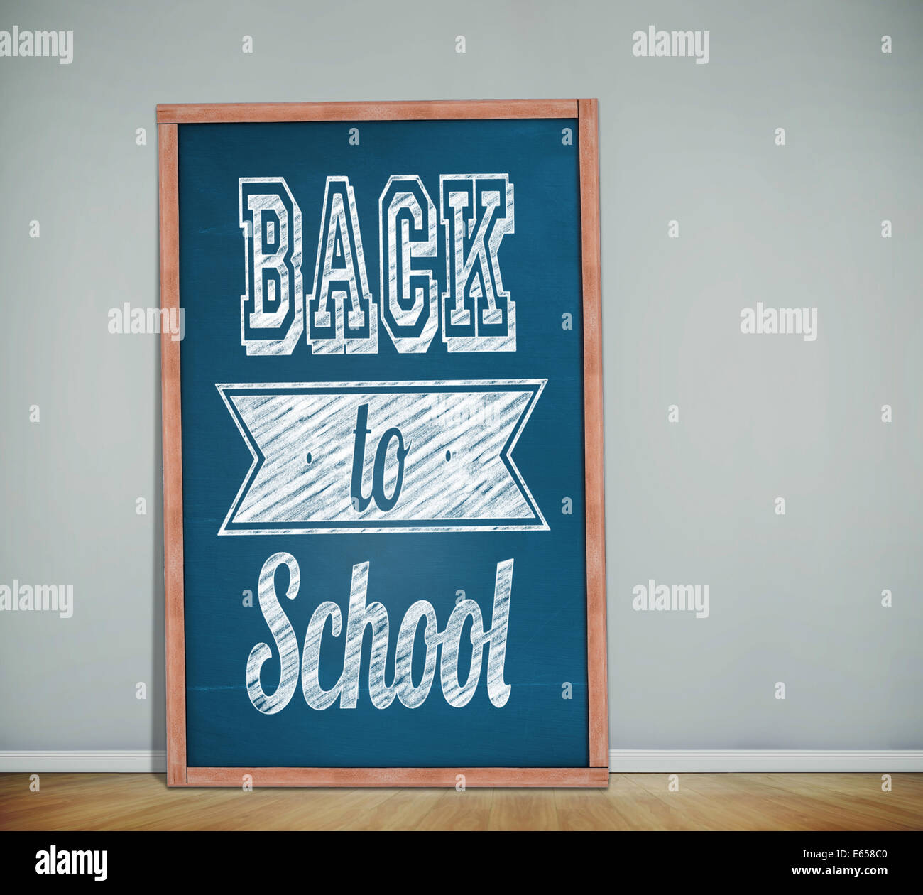 Composite image of back to school message Stock Photo - Alamy