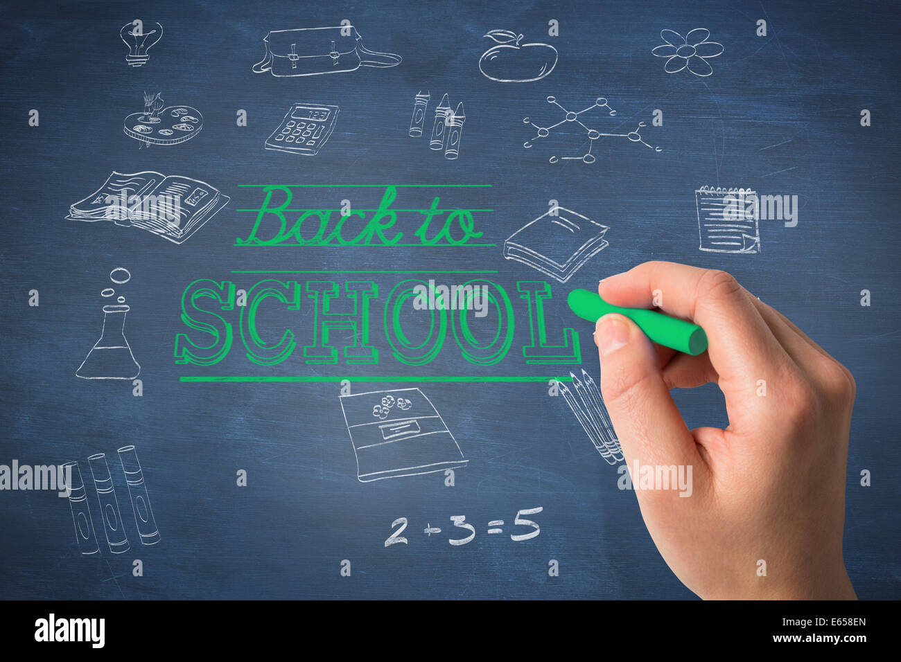 Blue chalk hi-res stock photography and images - Alamy