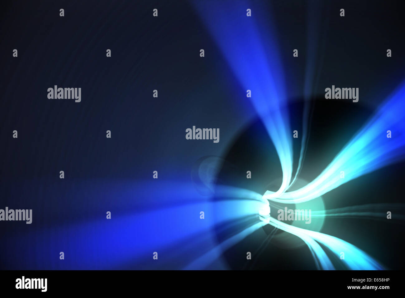Blue vortex with bright light Stock Photo - Alamy