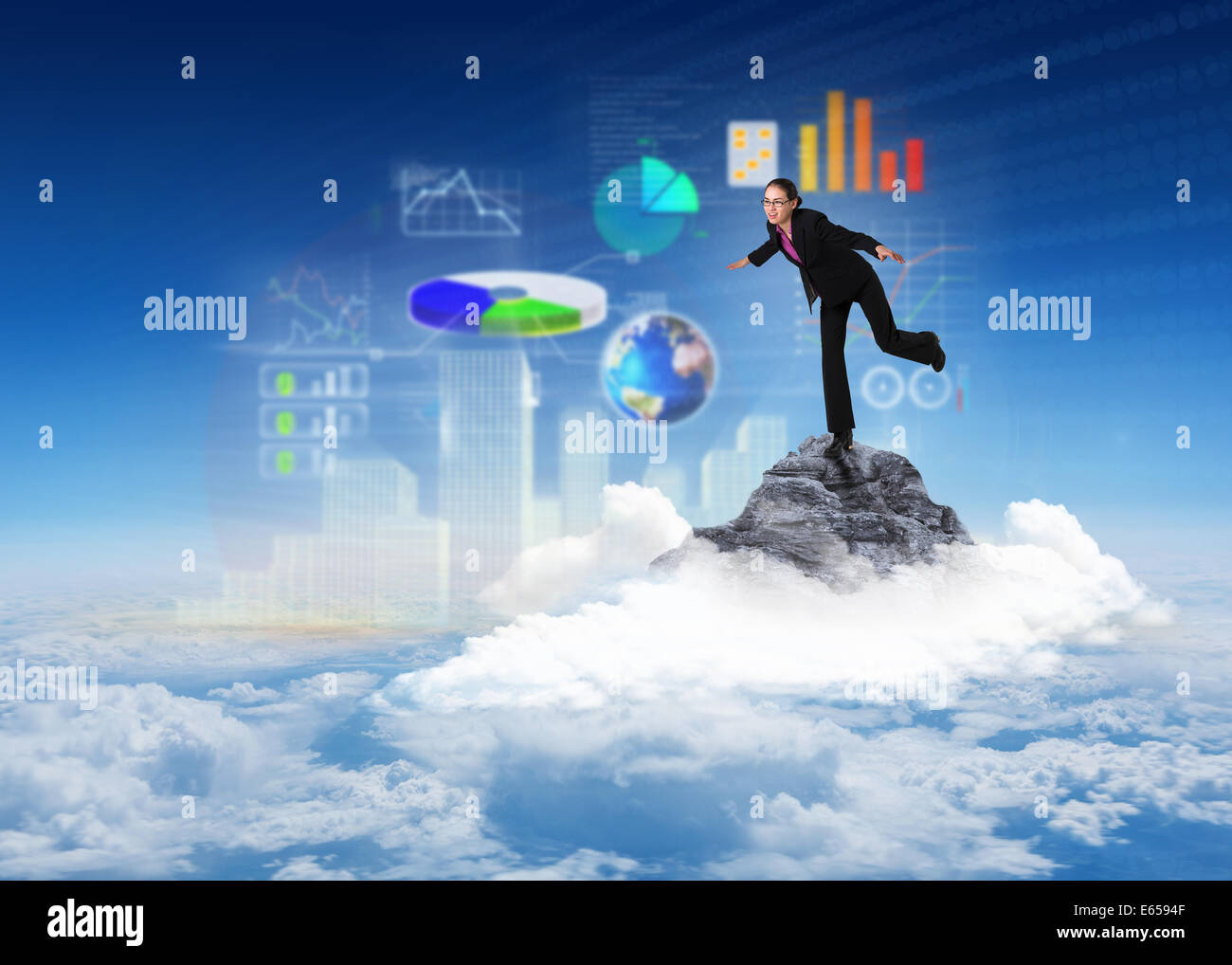 Stepping into the world hi-res stock photography and images - Alamy