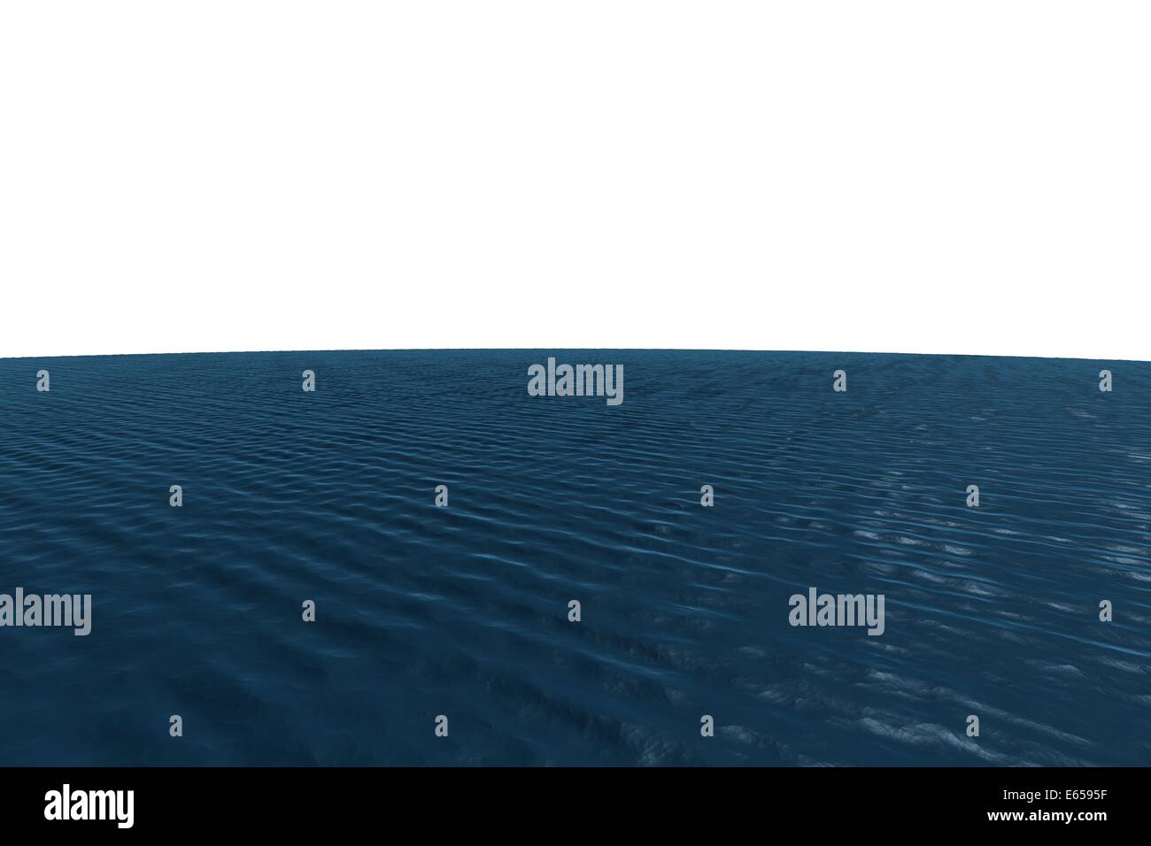 Digitally generated graphic Blue ocean Stock Photo - Alamy