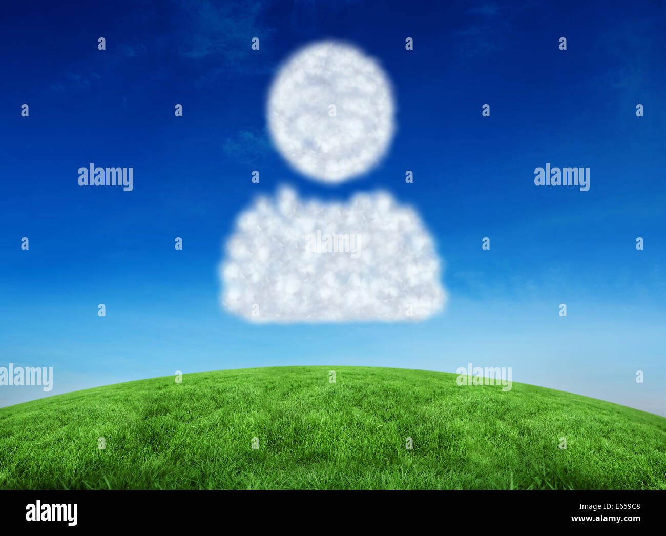 Cloud in human shape hi-res stock photography and images - Alamy