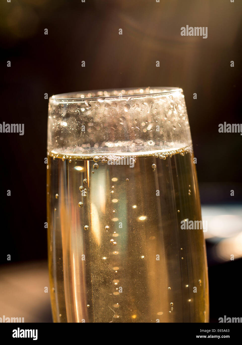 Champagne glass bubbles hi-res stock photography and images - Alamy