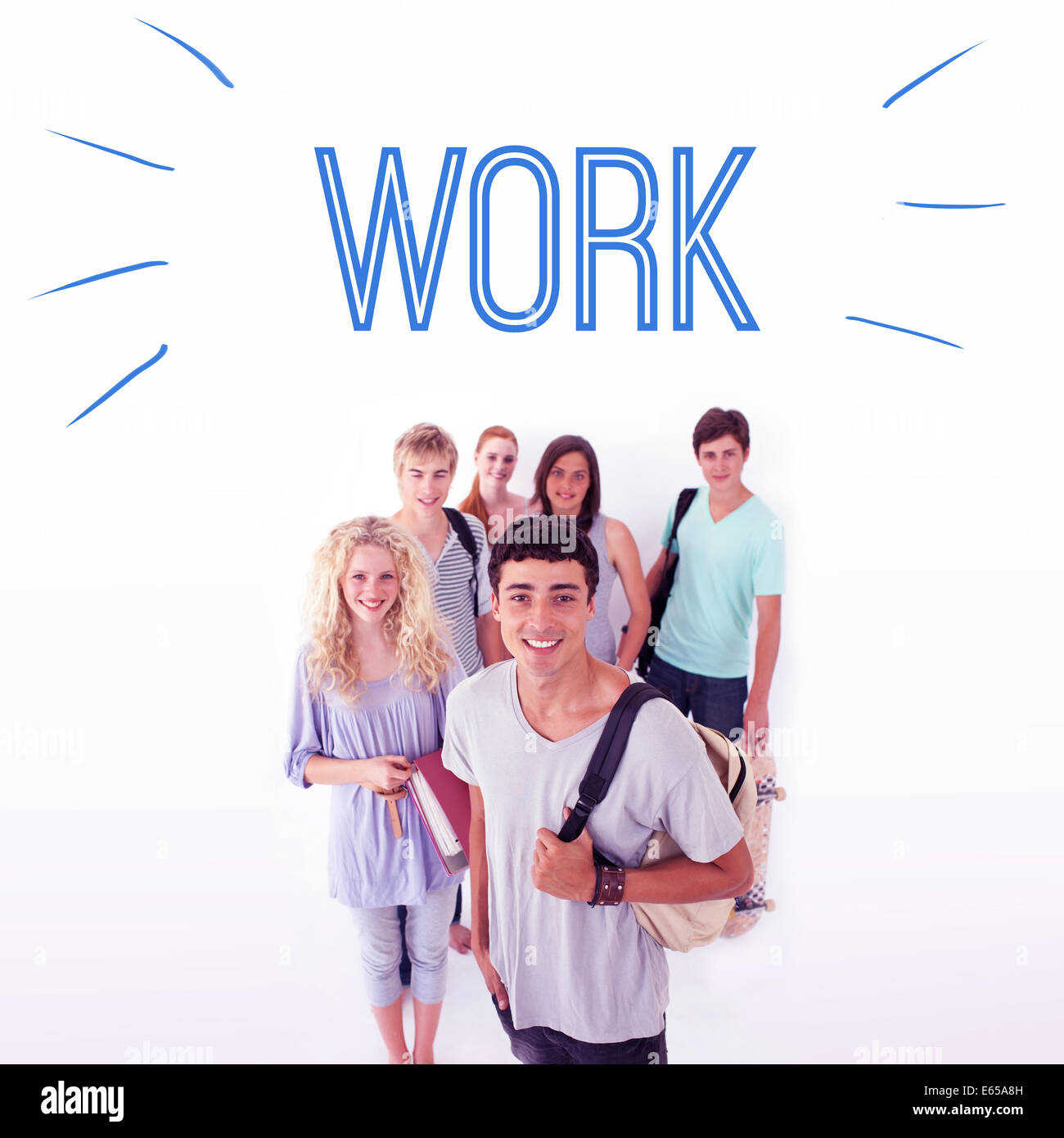 Work smiling hi-res stock photography and images - Alamy