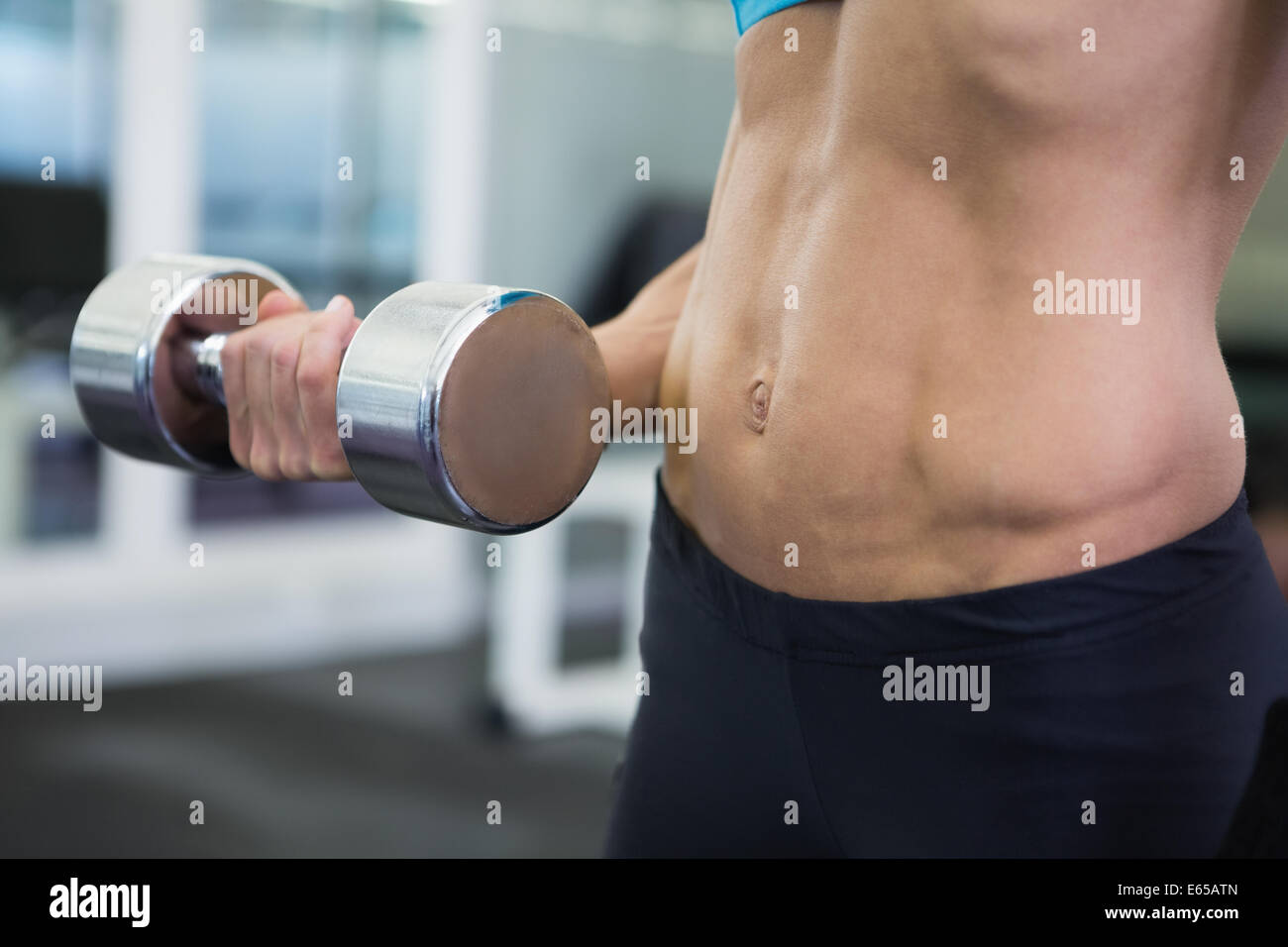 Mid section caucasian fit hi-res stock photography and images - Alamy
