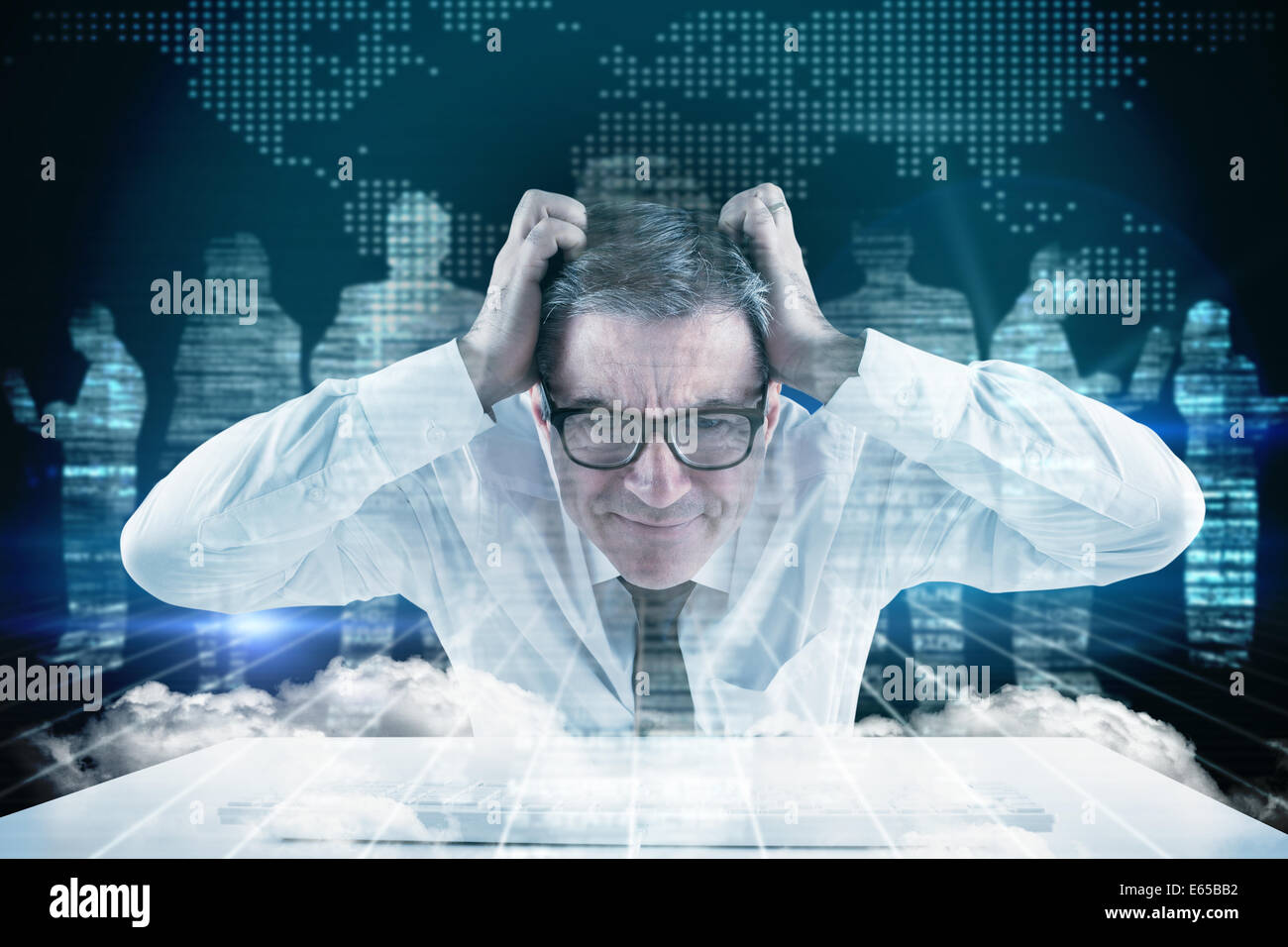 Using a keyboard hi-res stock photography and images - Alamy