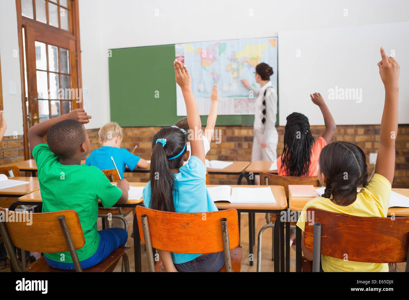 Geography Lesson Classroom High Resolution Stock Photography and Images ...