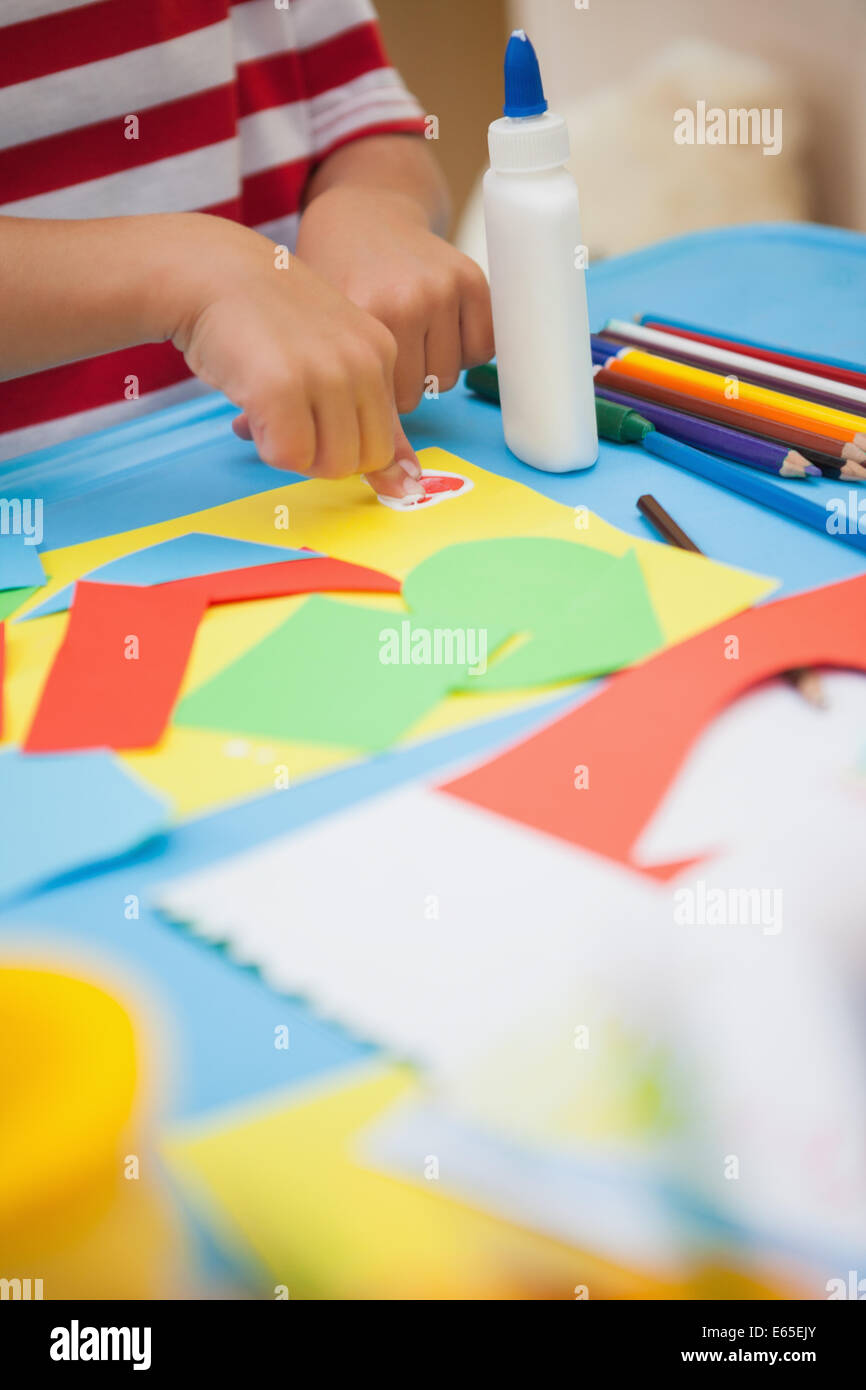 Boy art classroom hi-res stock photography and images - Alamy