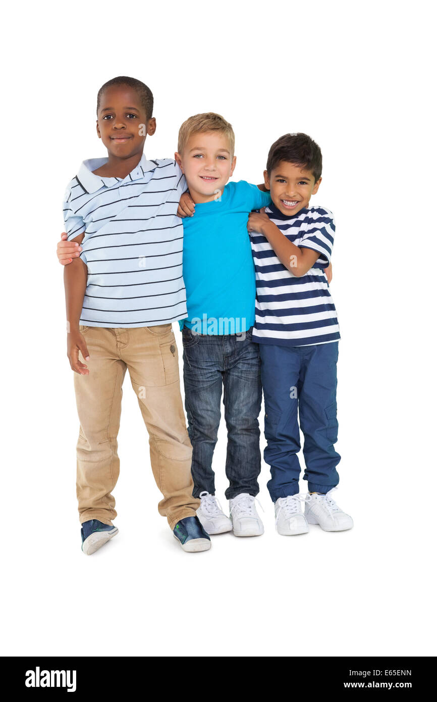 Cute children smiling at camera Stock Photo - Alamy