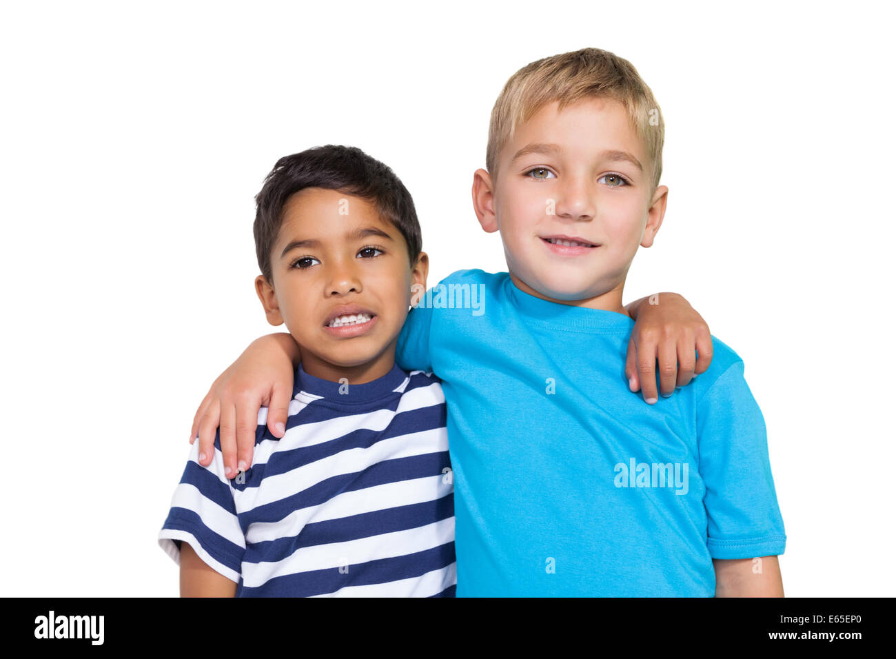 Cute children smiling at camera Stock Photo - Alamy