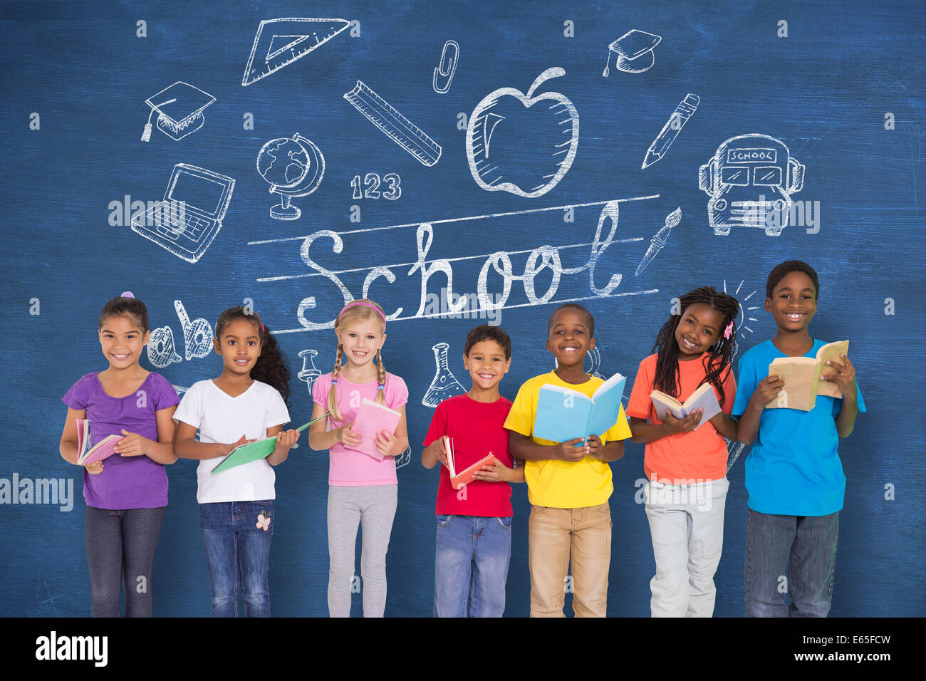 Pupils reading books hi-res stock photography and images - Alamy