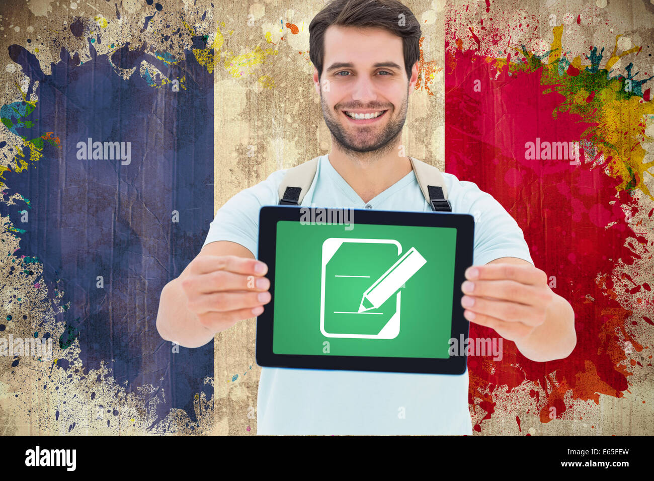 Old school writing tablet hi-res stock photography and images - Alamy