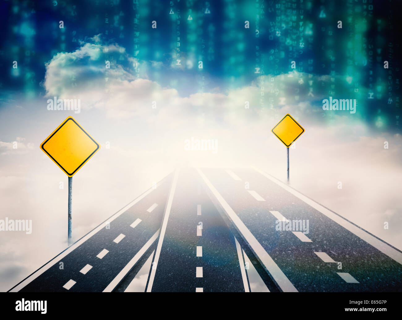 Electronic road signs hi-res stock photography and images - Alamy