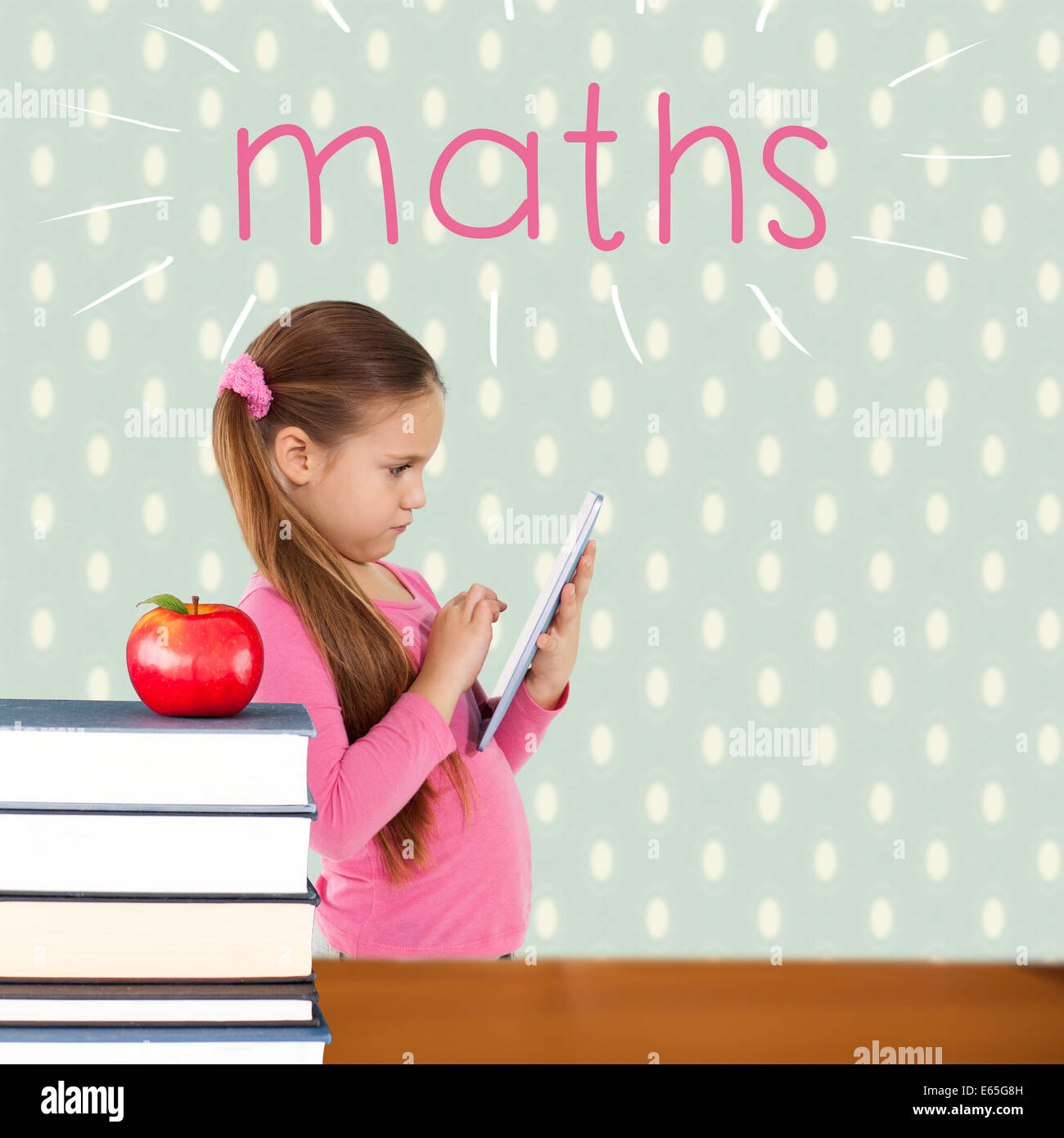 Maths school books hi-res stock photography and images - Alamy