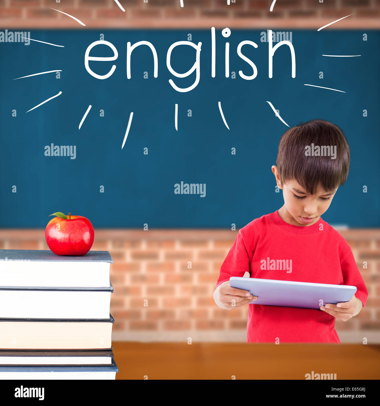 English school classroom hi-res stock photography and images - Alamy