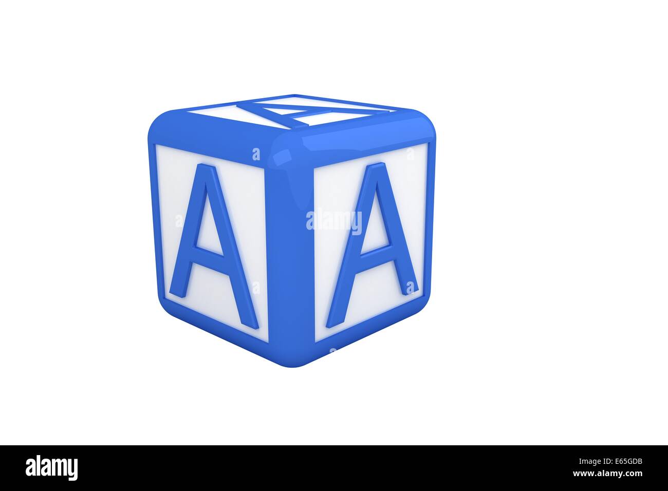 A blue and white block Stock Photo - Alamy