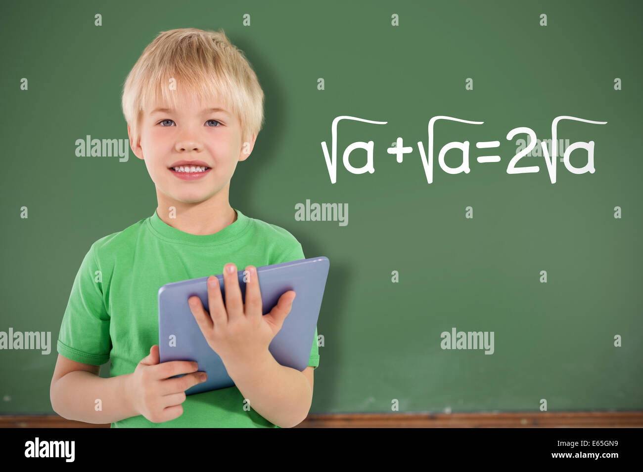 Boy learning math using hi-res stock photography and images - Alamy