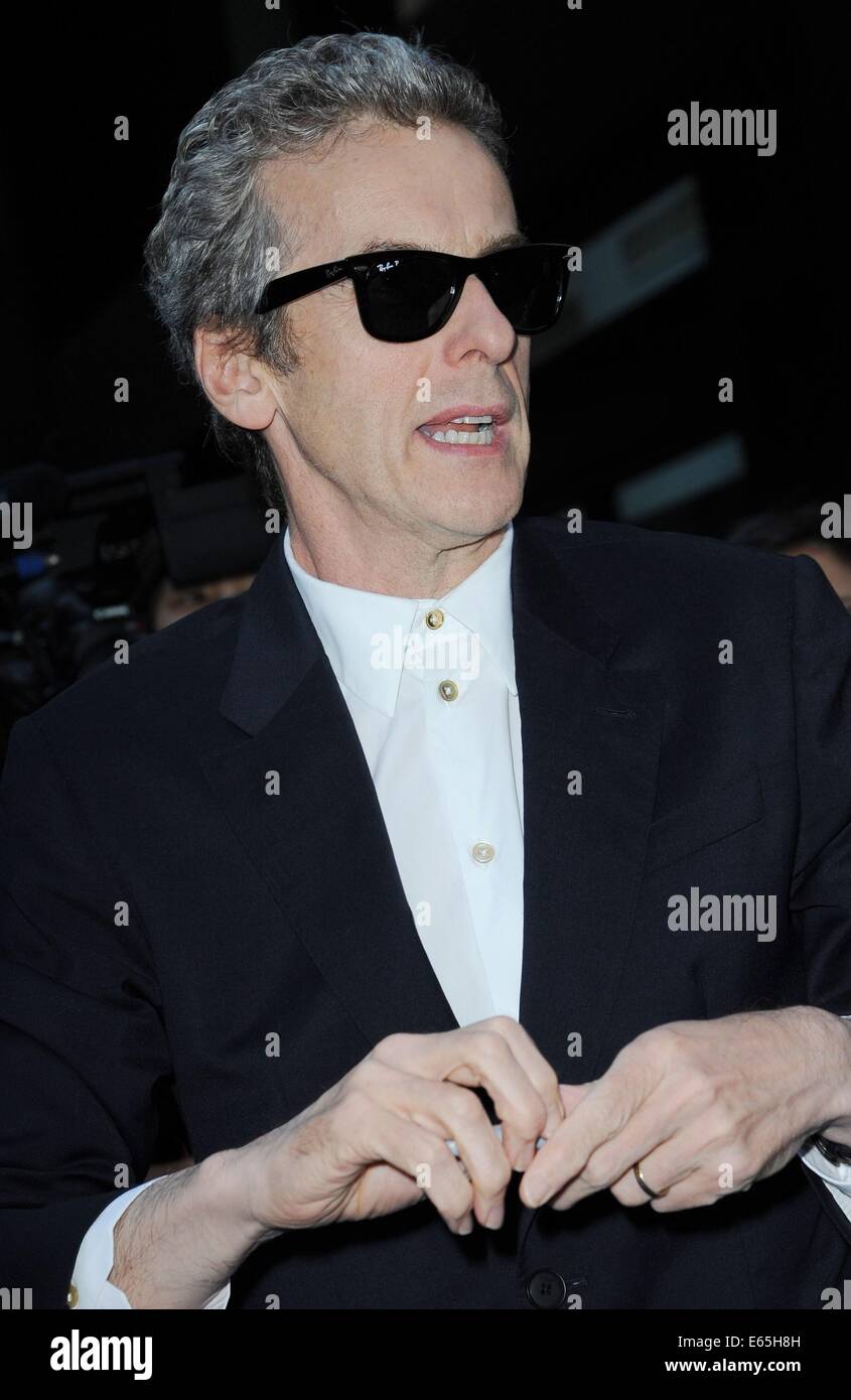 New York, NY, USA. 14th Aug, 2014. Peter Capaldi at arrivals for BBC ...