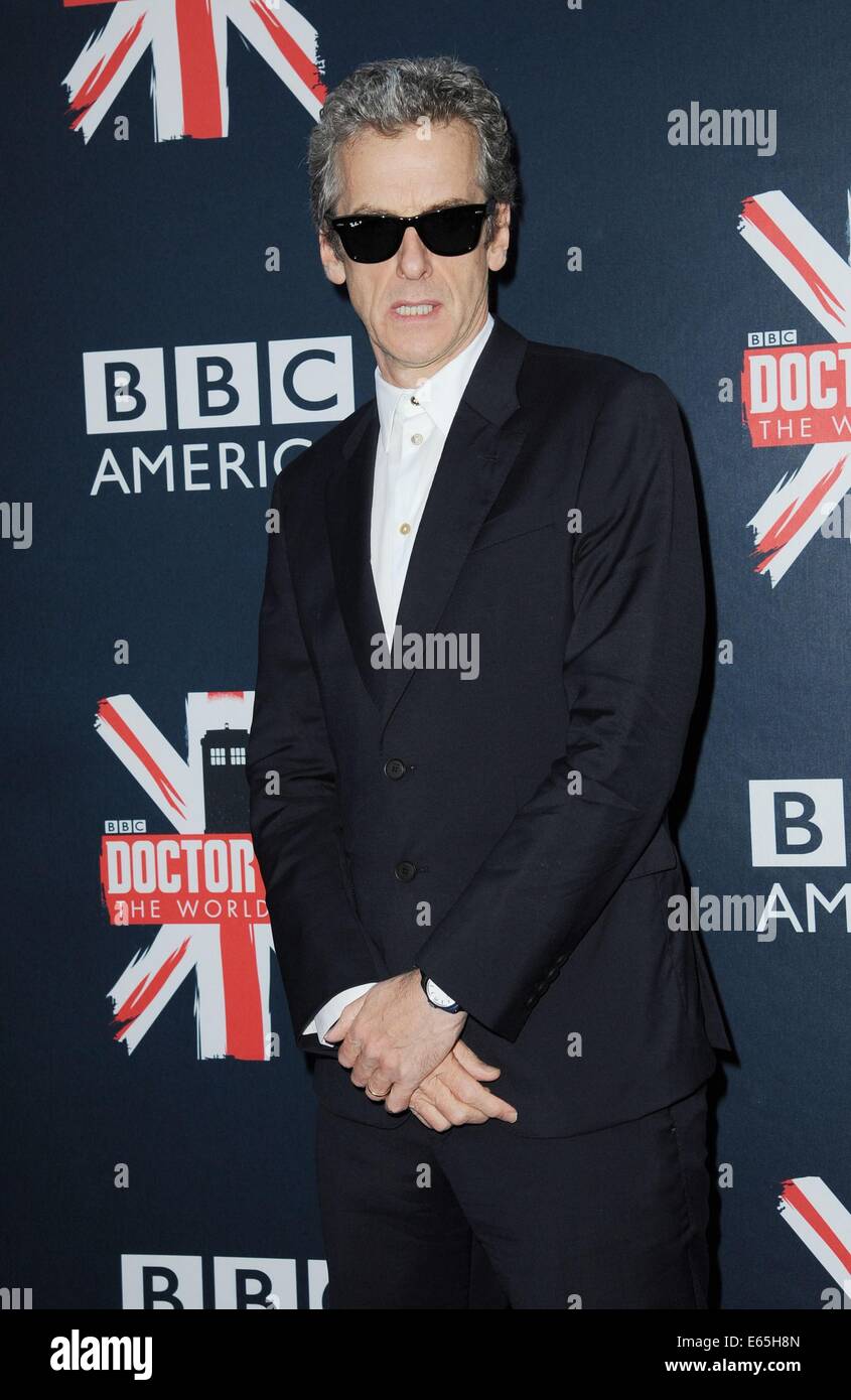 New York, NY, USA. 14th Aug, 2014. Peter Capaldi at arrivals for BBC ...