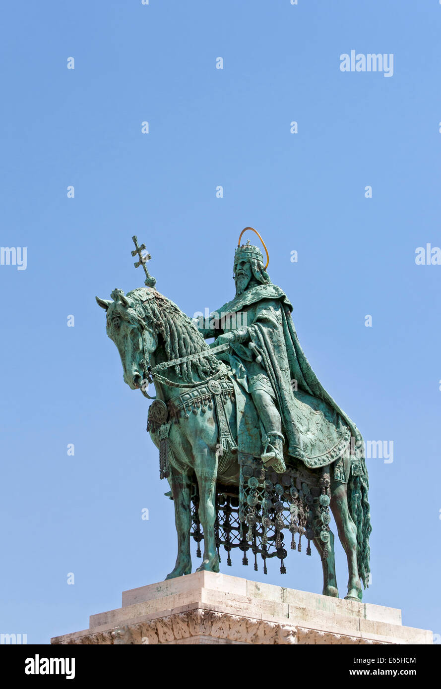 Equestrian Statue of King Saint Stephen, Buda Castle Hill, Budapest ...