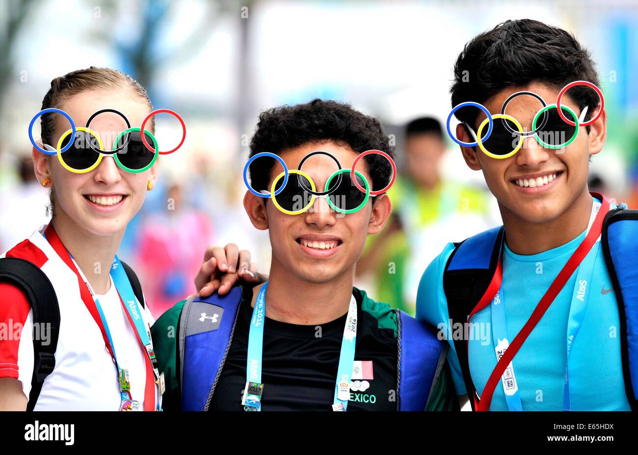 Nanjing, China's Jiangsu Province. 15th Aug, 2014. Luis Armando Loria ...