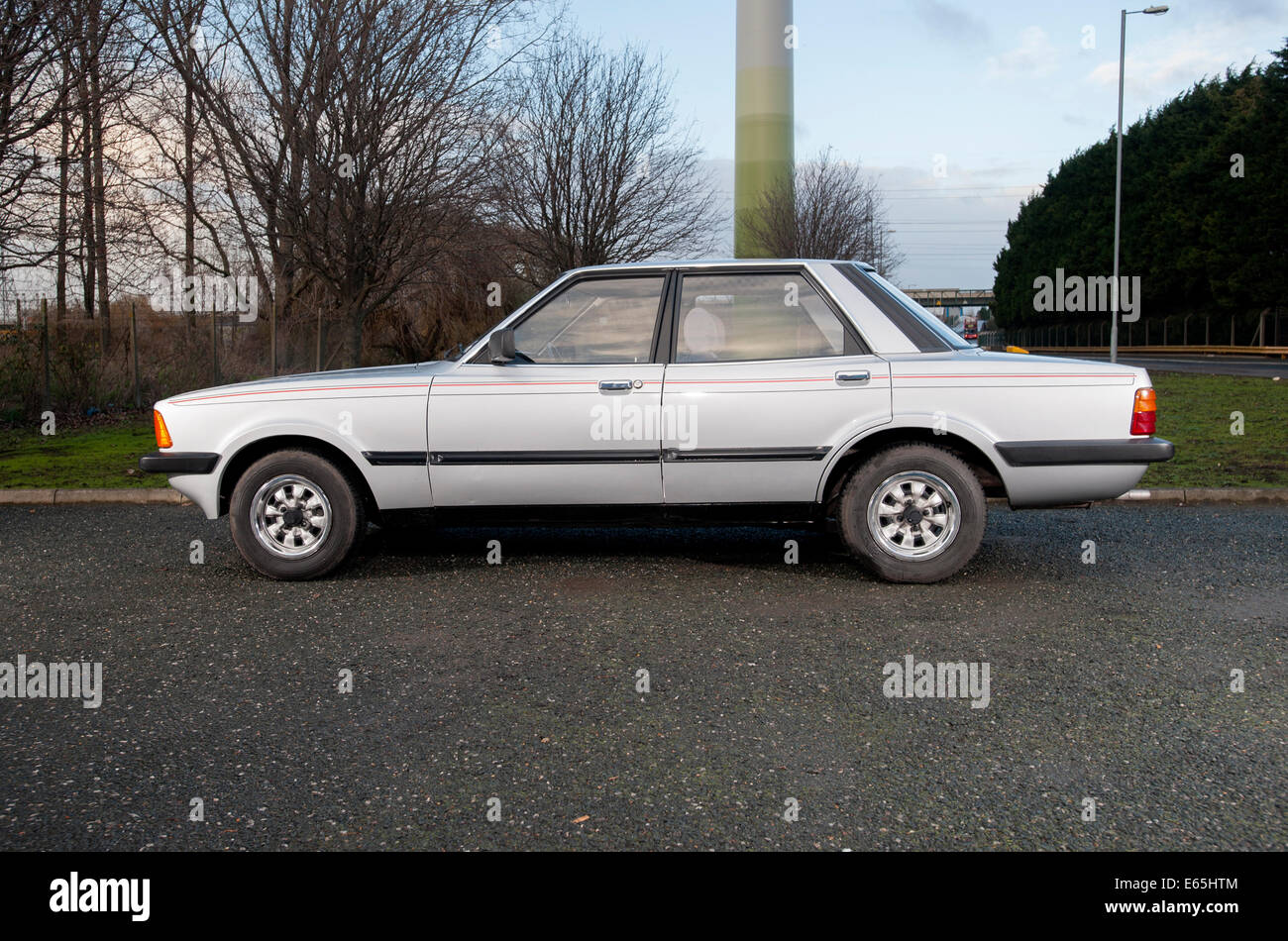 The last Mk5 Ford Cortina saloon car, built in 1982 and owned by Ford ...