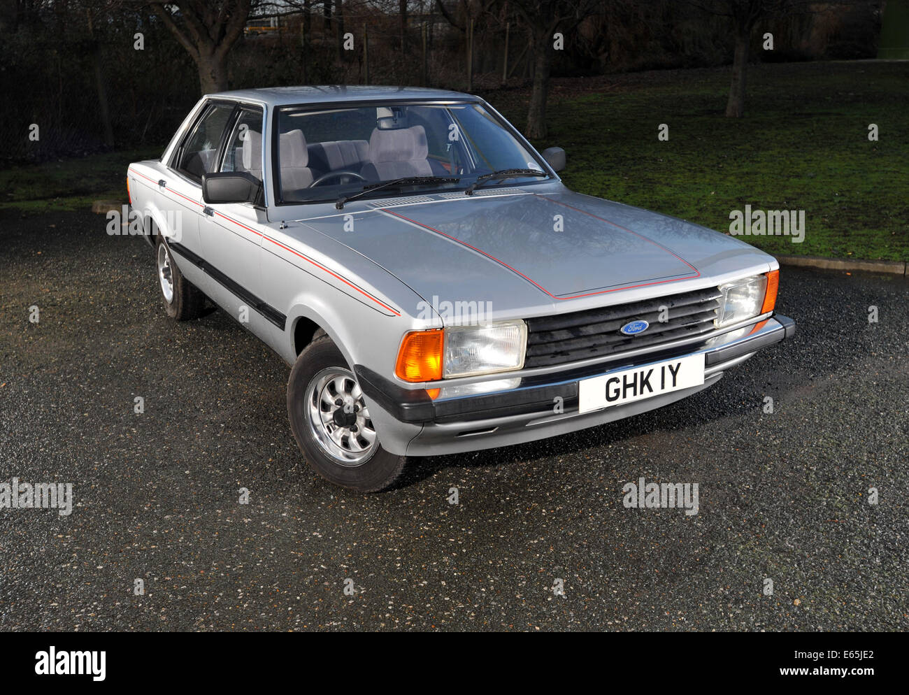 The last Mk5 Ford Cortina saloon car, built in 1982 and owned by Ford ...